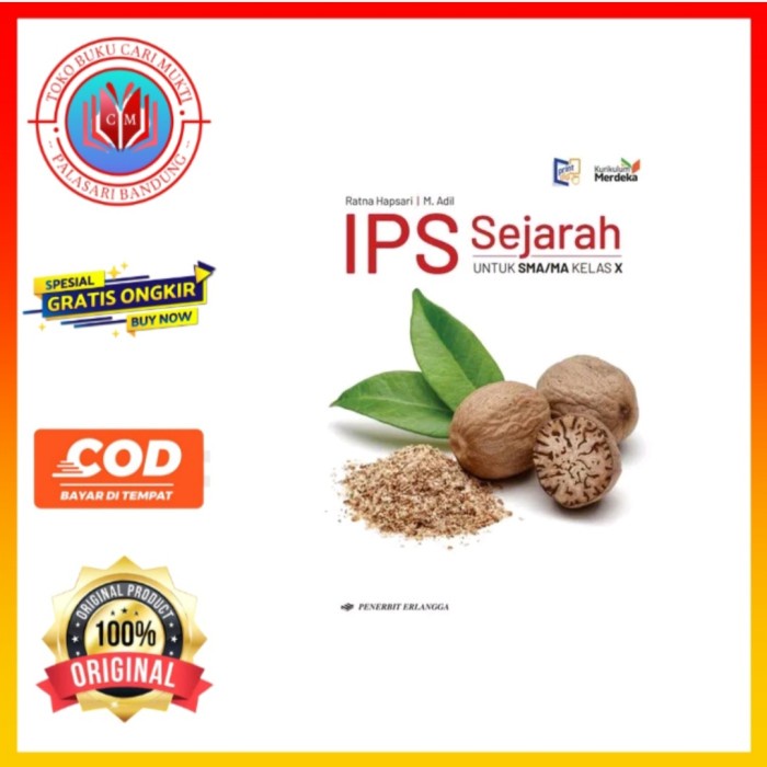 Jual Erlangga Buku Ips Sejarah Untuk SMA/MA Kelas 10 Kurikulum Merdeka | Shopee Indonesia