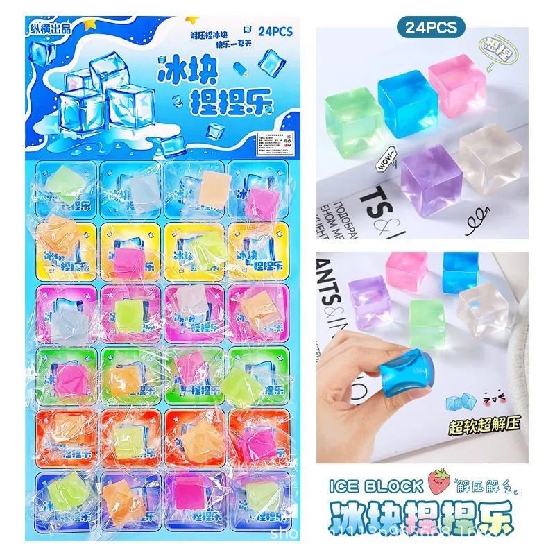 Jual MAINAN VIRAL SQUISHY ICE BLOCK / SQUISHY ES BATU / MAINAN VIRAL ...