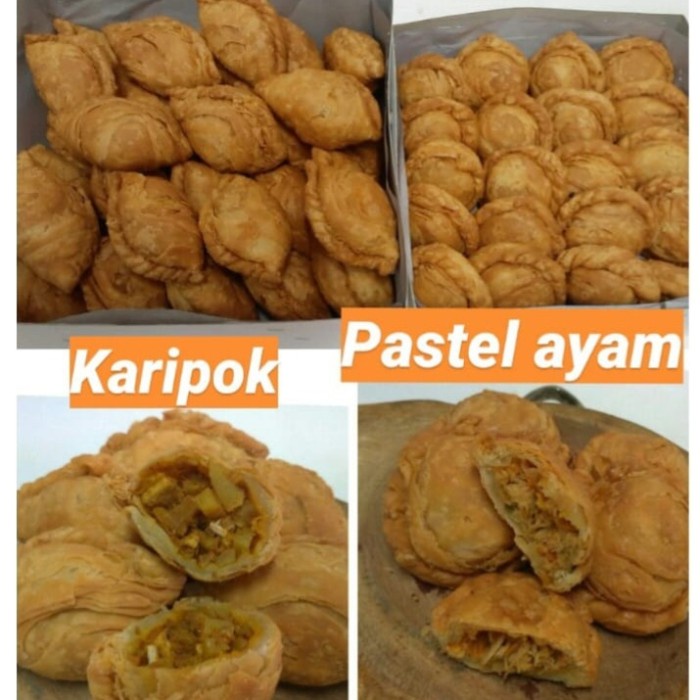 Jual Pastel Ayam / Kari (Chicken Puff / Curry Puff) | Shopee Indonesia