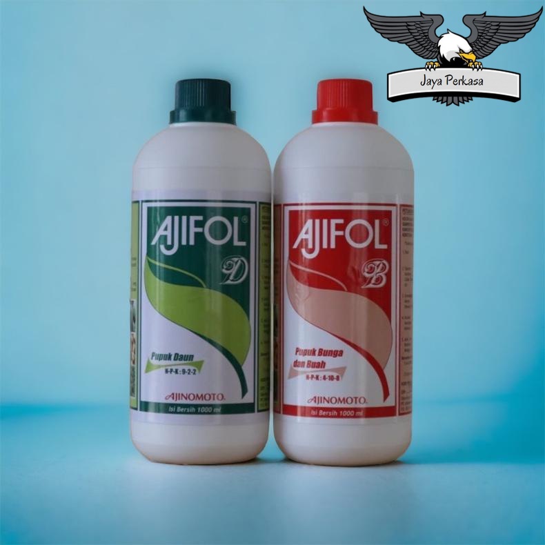 Jual PUPUK DAUN BUNGA DAN BUAH AJIFOL 1 L ASLI jpy | Shopee Indonesia