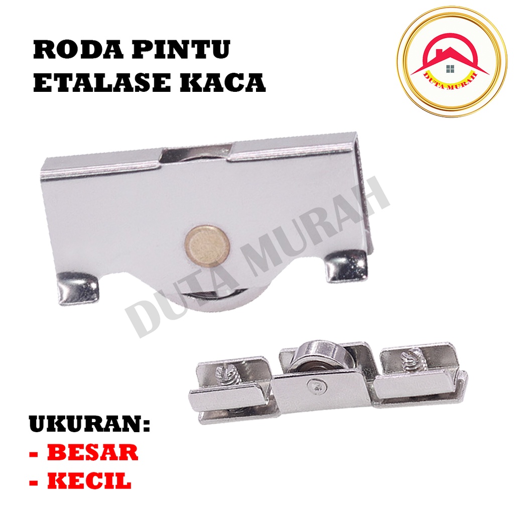 Jual Roda Pintu Etalase Kaca Roda Showcase Sliding Roda Matex Besar ...