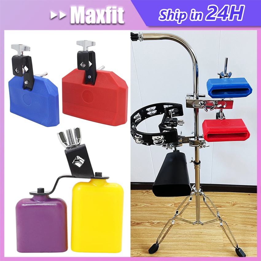 Jual Cowbell Drum Cowbel Cowbell Plastik Jamblock Big Alat Musik ...