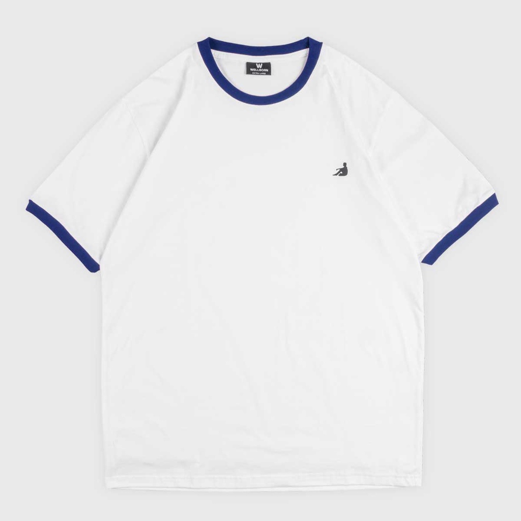 Jual Wellborn Ring Tee Blue T-shirt | Shopee Indonesia