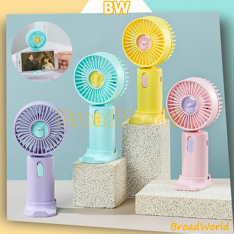 Jual Kipas Angin Mini Portable Lucu / Mini Fan Genggam Tangan Portable ...