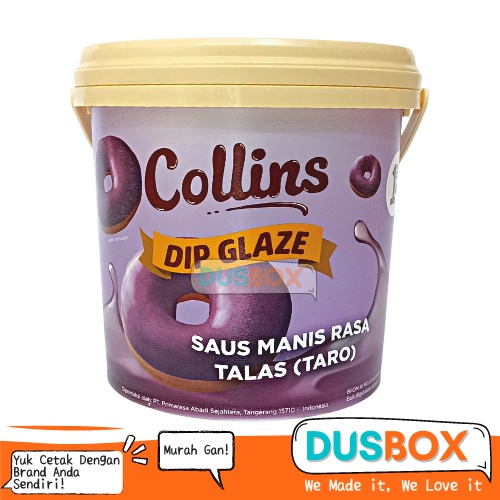 Jual Collins Choco Crunchy 1 kg / Collins Dip Glaze / Collins Coklat ...