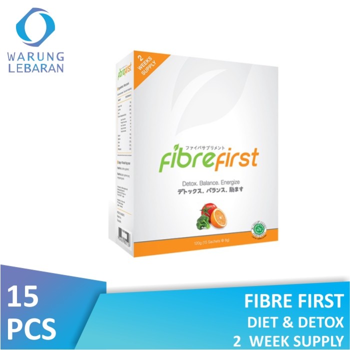 Jual Fibre First Diet & Detox (Isi 15 Pcs) | Shopee Indonesia
