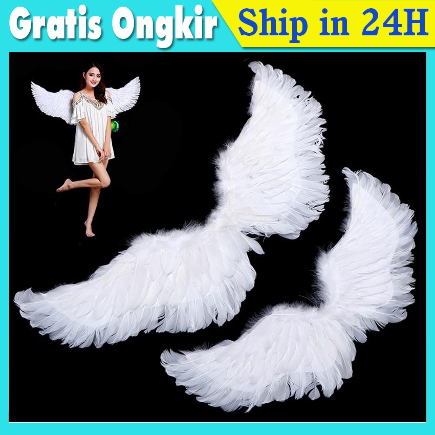 Jual sayap malaikat Angel fairy Wing Sayap Bidadari Sayap Bulu Cupid ...