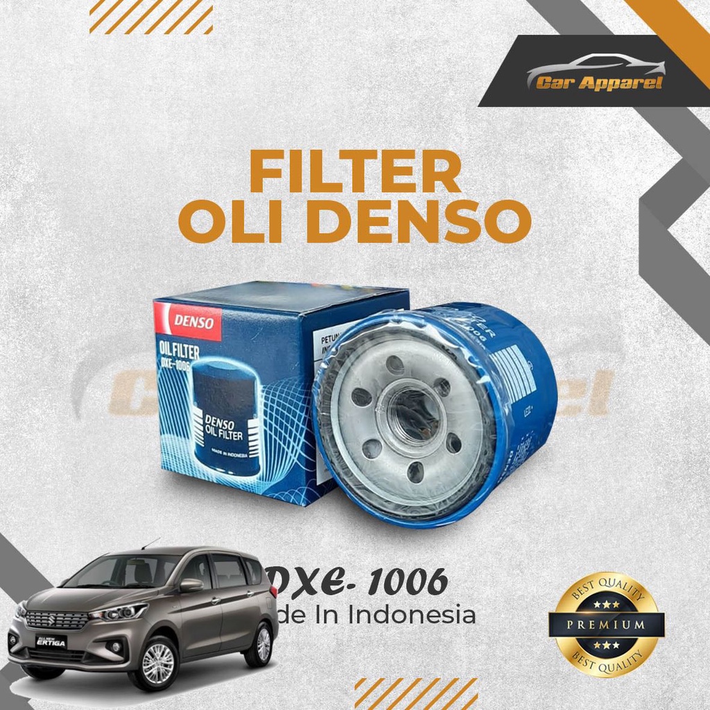 Jual Denso DXE 1006 Filter Oli Suzuki Ertiga OIi filter Denso | Shopee ...