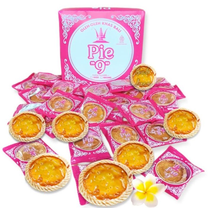 Jual Pie 9 / Pie Susu 9 / Pie Kacang 9 (Kemasan 25 & 50 Pcs) | Shopee ...