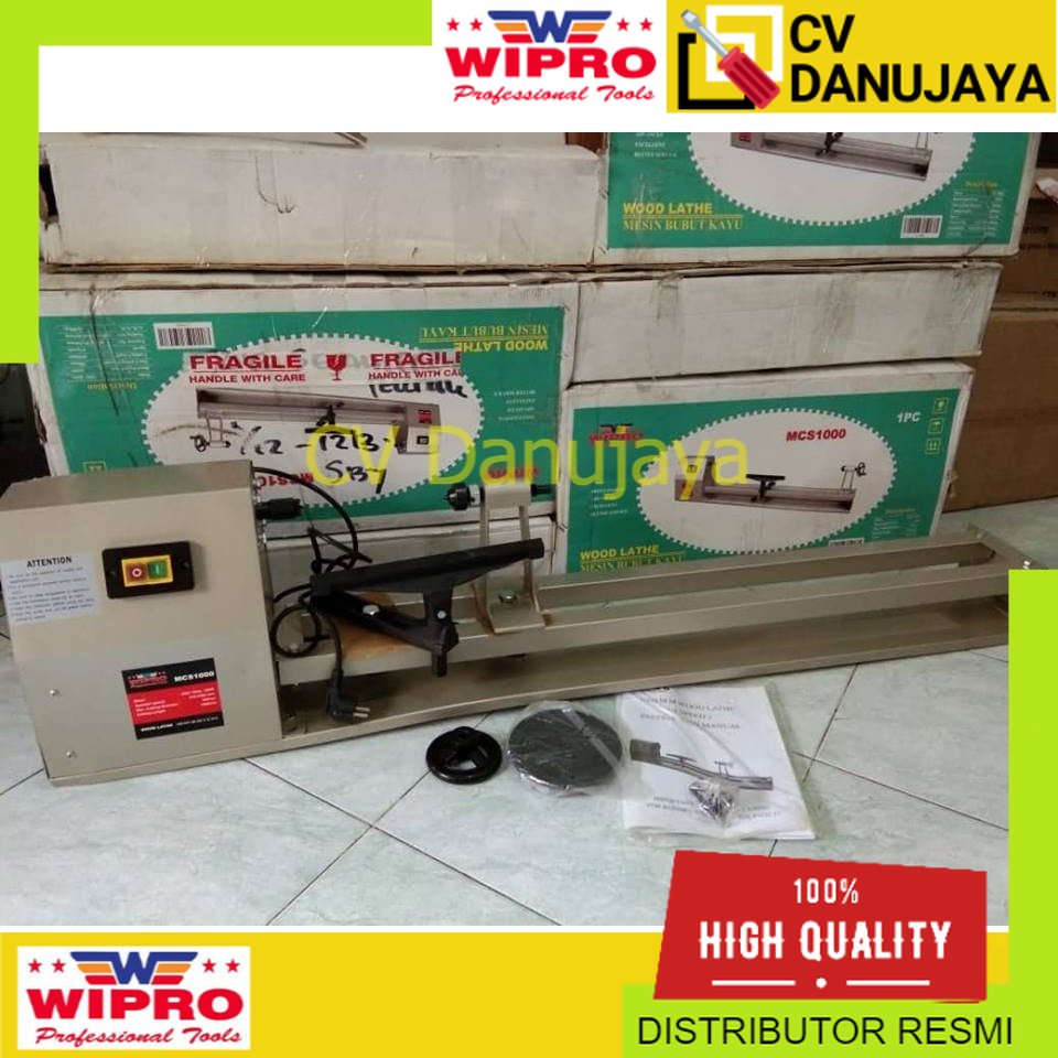 Jual WIPRO MCS1000 mesin bubut kayu pahat ukir rotary kayu 350w wood ...