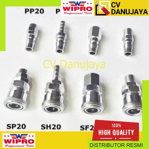Jual WIPRO Quick Coupler PH20 PM20 PF20 PP20 SH20 SM20 SF20 SP20 Air ...