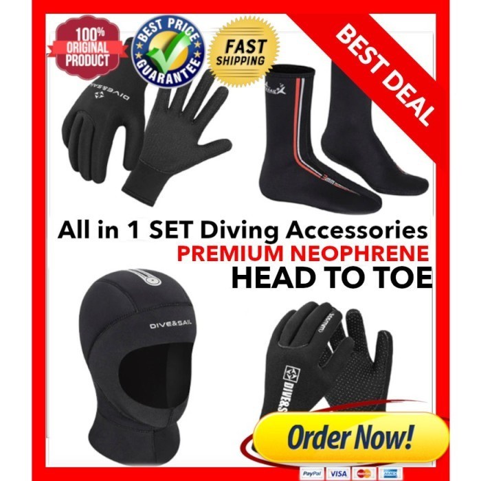 Jual Sepatu Diving Sepatu Karang Sepatu Pantai Snorkeling / Kaos Kaki ...