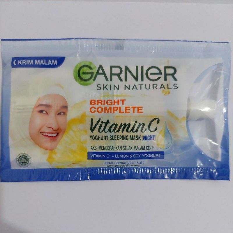 Jual Garnier Skin Naturals Bright Complete Yoghurt Sleeping Mask Night ...