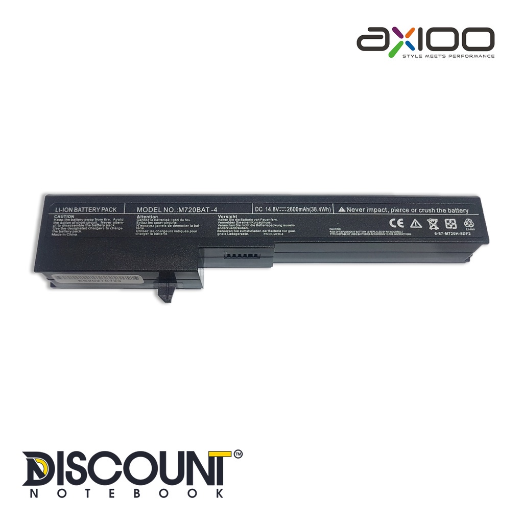 Jual Original Battery Baterai Laptop Axioo MLC 12 Inch / M72X, M73X ...