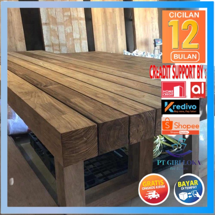 Jual Balok Kayu Jati Belanda 8x8x200 cm - Non serut | Shopee Indonesia