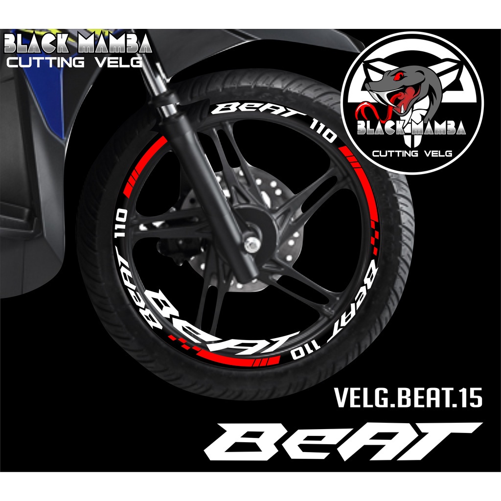 Jual (COD) CUTTING STICKER VELG BEAT - STIKER LIS LIST VARIASI BAN/VELG ...