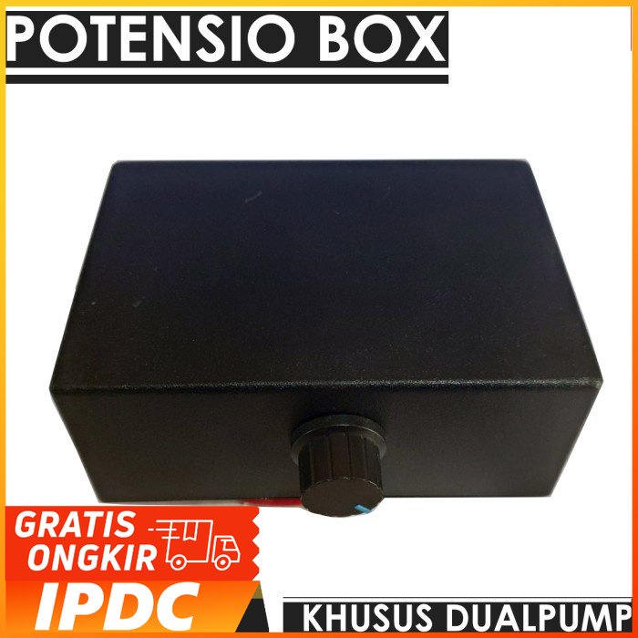 Jual Potensio Box Khusus Pompa dualpump dilengkapi dengan voltmeter ...