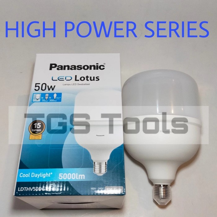 Jual PANASONIC Lampu LED High Power Light Bulb 50 Watt LED LOTUS ...
