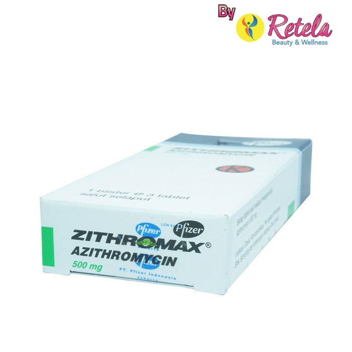 Jual Zithromax 500 Mg 1 Box Isi 3 Tablet | Shopee Indonesia