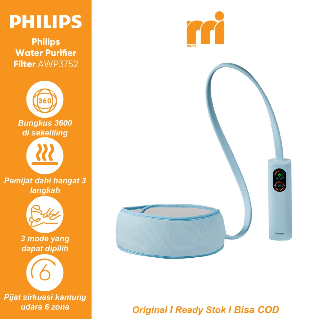 Jual Philips massage PPM1321 Pijat Airbag 360 ° surround Head/Three ...
