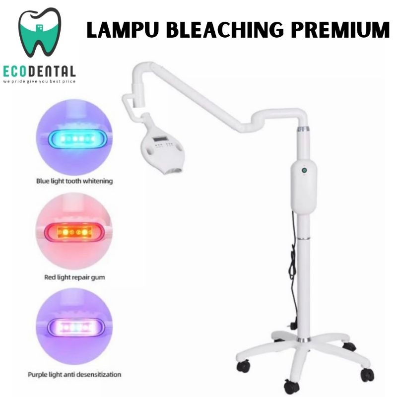 Jual Dental Lampu Bleaching Whitening Sinar Pemutih Gigi Dental Set ...