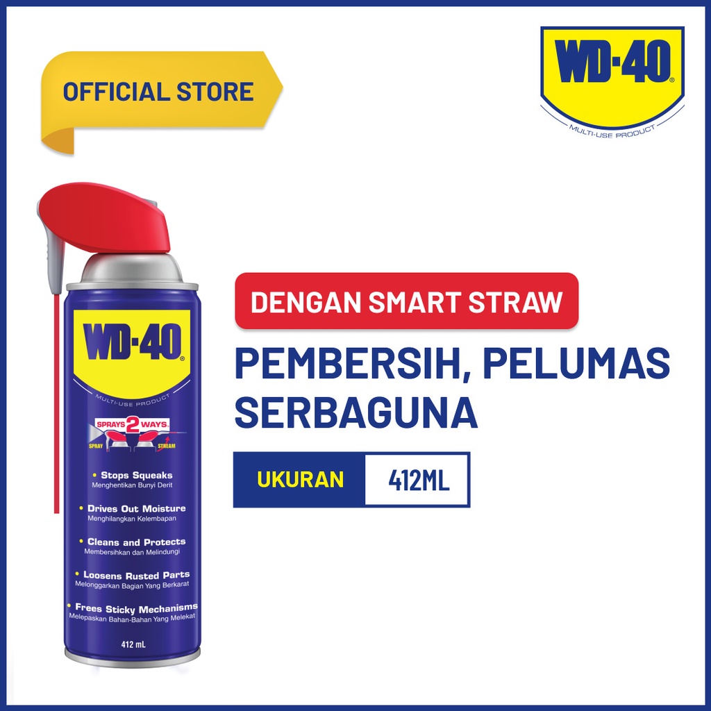 Jual WD-40 Multi-Use Product SmartStraw 412ml - Produk Multi Guna ...