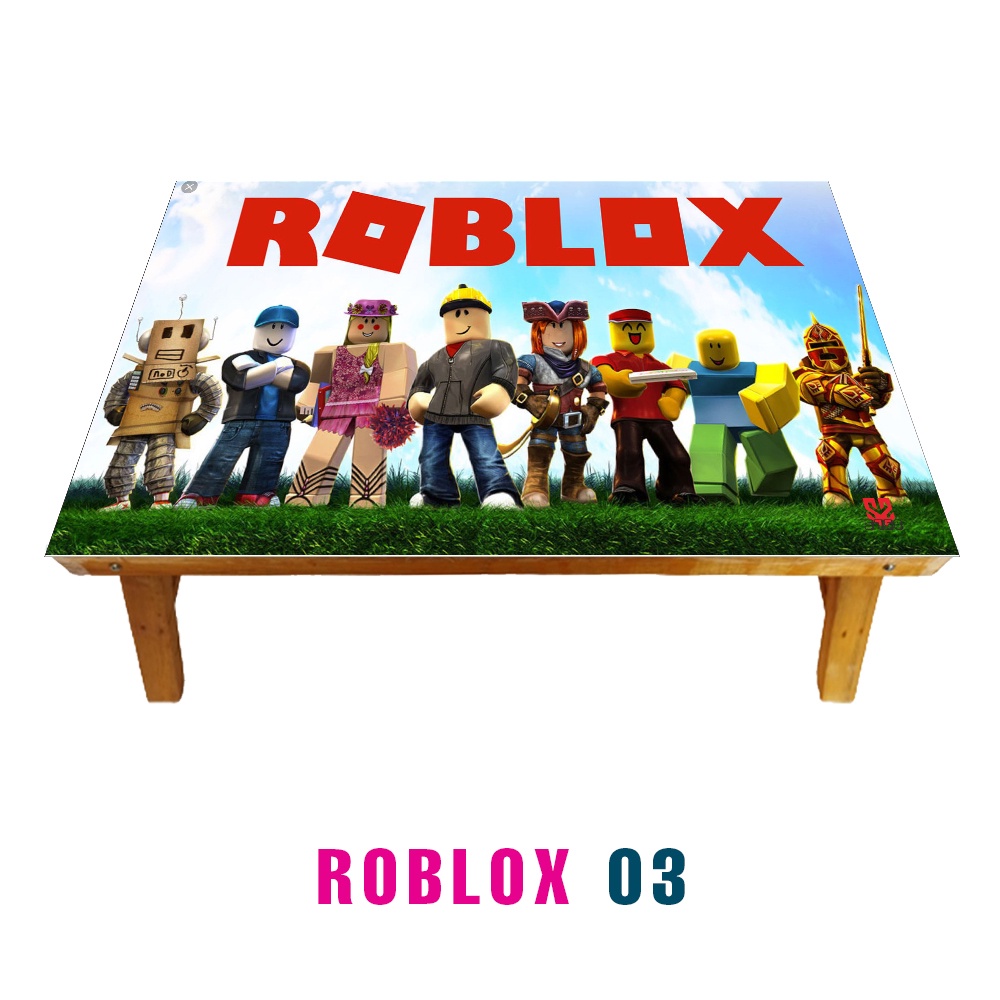 Jual Meja Belajar Anak Roblox One Piece Karakter Lipat | Shopee Indonesia
