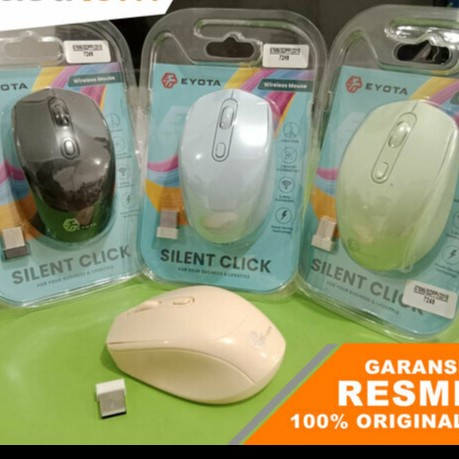 Jual Mouse Wireless Eyota M77 Silent Click | Shopee Indonesia