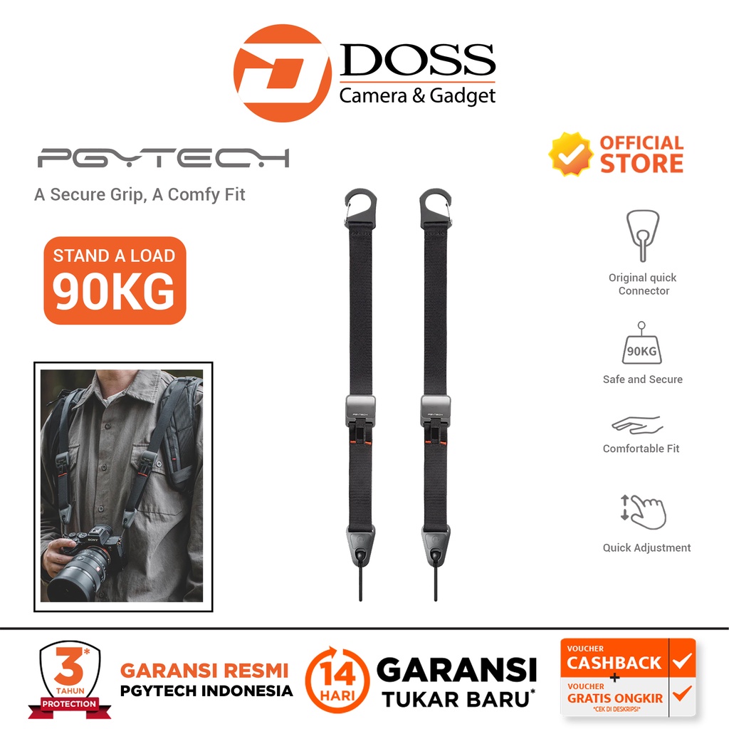 Jual PGYTECH Backpack Camera Strap Pgytech Strap Kamera | Shopee Indonesia
