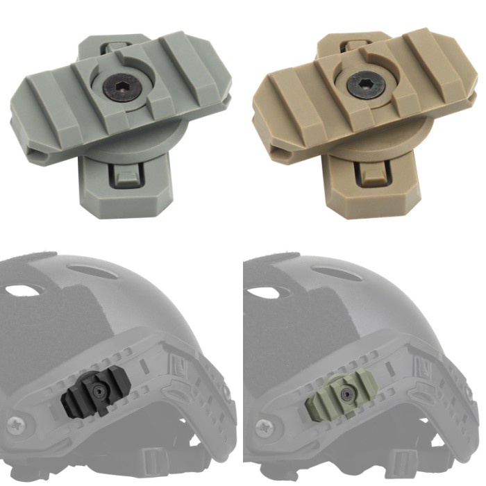 Jual THYRM VariArc Repro Helmet Side Rail Mount Adapter Adjustable ...