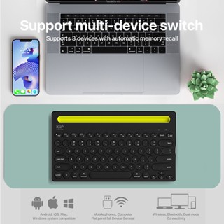 Jual KiiP Wireless Swift Keyboard bluetooth Multi-Device Dual Mode ...