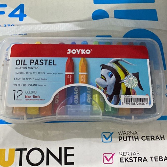 Jual Crayon Titi Joyko 12 Warna / Oil Pastel Titi Joyko 12 | Shopee ...
