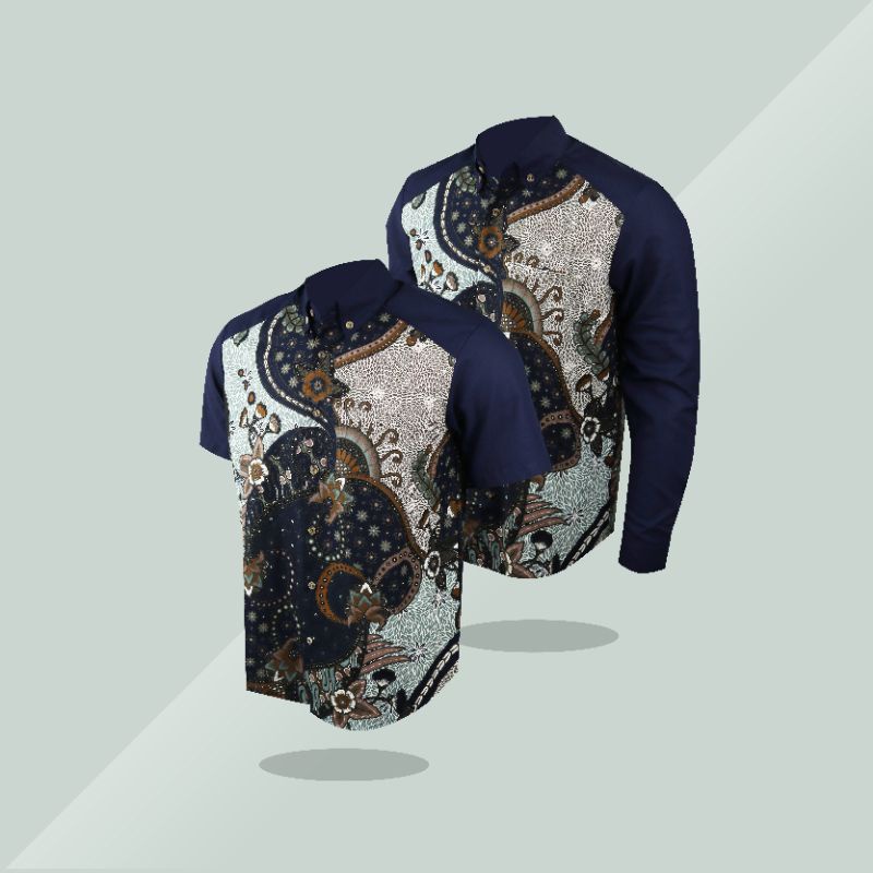 Jual KEMEJA BATIK ANGKASA LENGAN PANJANG & PENDEK - SABANG TO MERAUKE ...