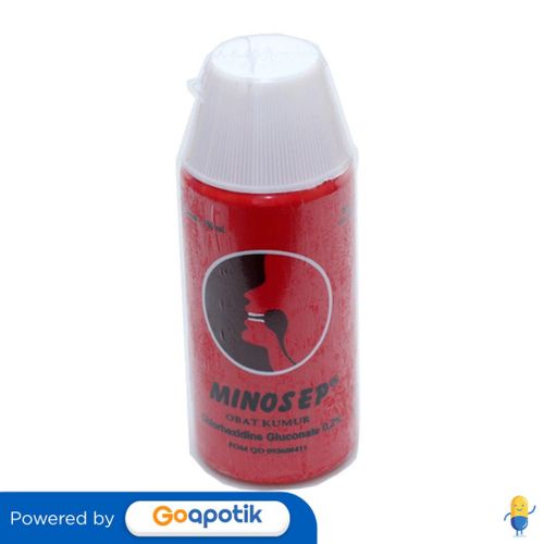 Jual Minosep Obat Kumur Merah 150 Ml | Shopee Indonesia