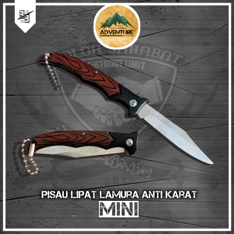 Jual Pisau lipat mini serbaguna folding knife kecil Pisaw survive Pisou ...