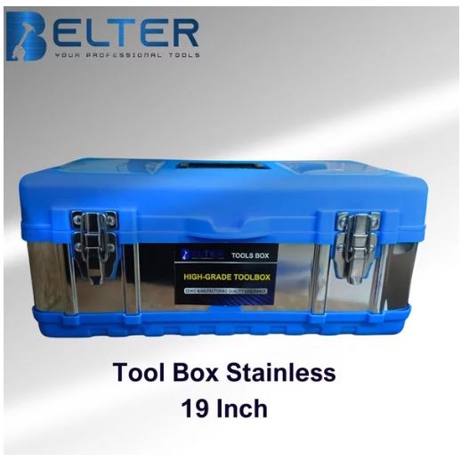 Jual Tool Box Kit Toolbox Stainless Steel 19 Inch Stainless Tools ...