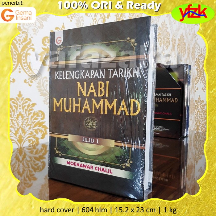 Jual Buku Kelengkapan Tarikh Nabi Muhammad Edisi Lux Perjilid - KH ...