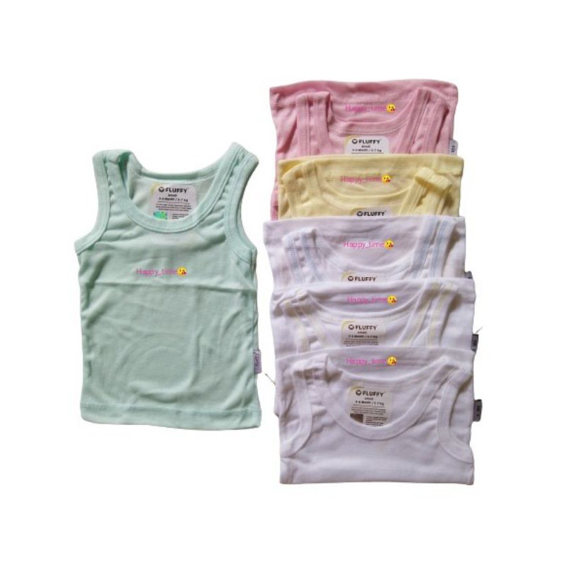 Jual Singlet Dalam Bayi SML Fluffy / Kaos Dalam Bayi | Shopee Indonesia