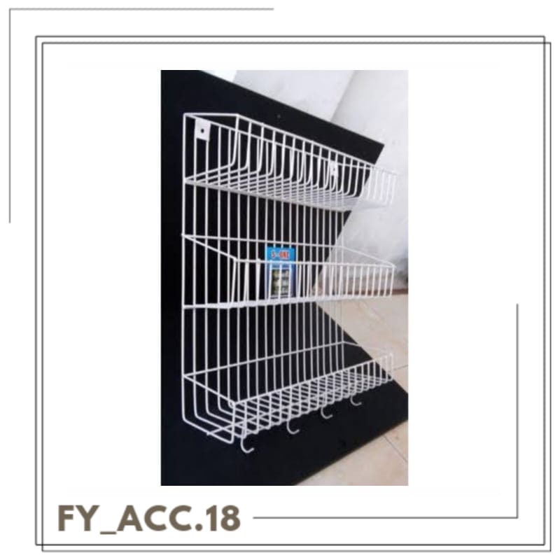 Jual ( FYA ) Kitchen set , rak botol , rak bumbu , Rak dinding/tempel ...