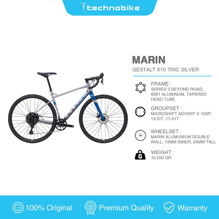 Jual Sepeda Gravel Marin Gestalt X10 700C | Shopee Indonesia