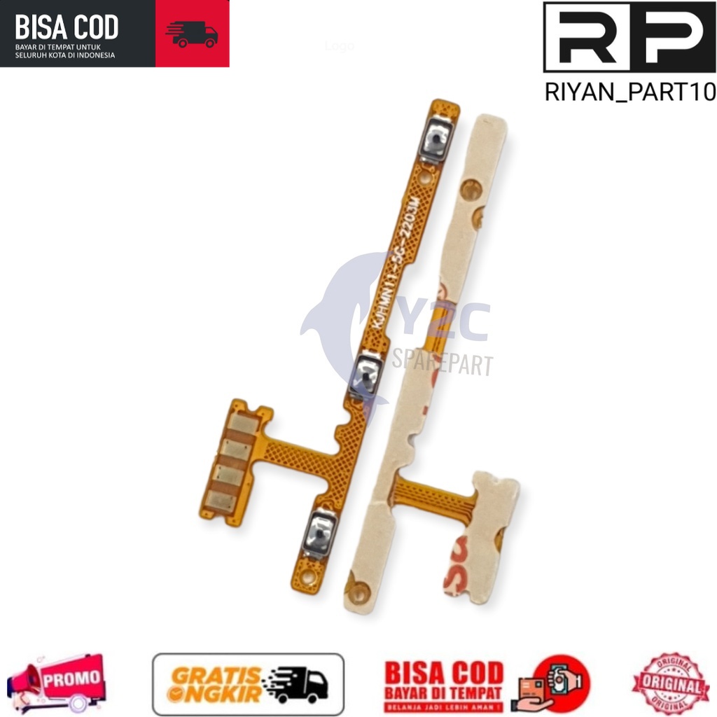 Jual Flexibel Flexible On Off Tombol Power XIAOMI REDMI NOTE 11 5G, NOTE 11S 5G, POCO M4 PRO 5G ...