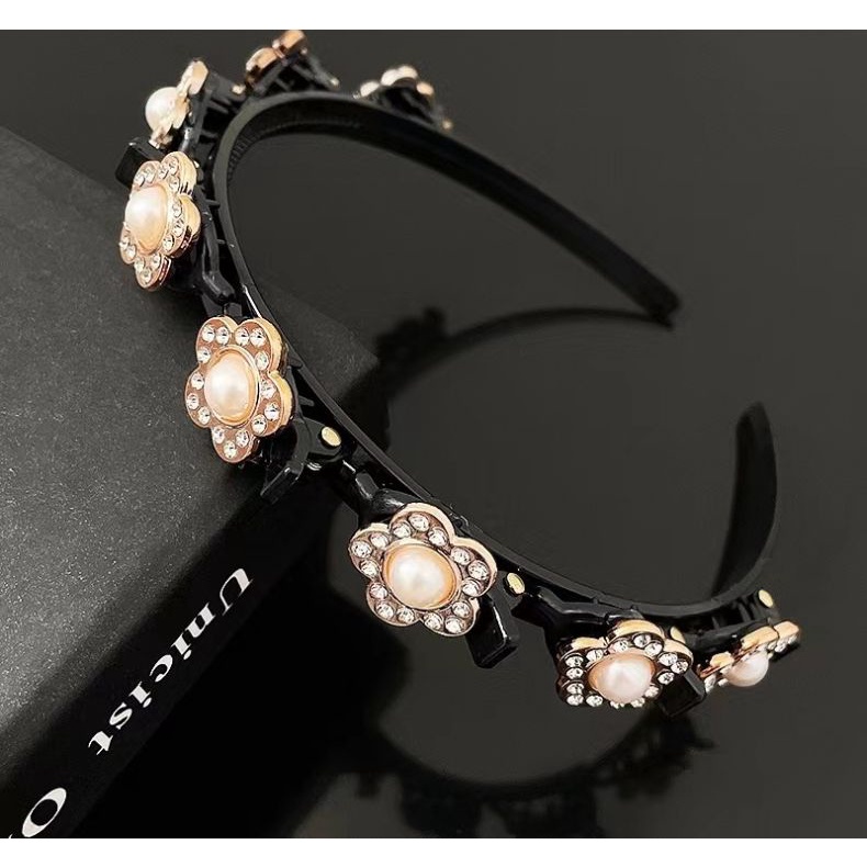 Jual SBY Pengikat Penjepit Rambut Wanita Cewek Bando 2in1 include Ikat ...