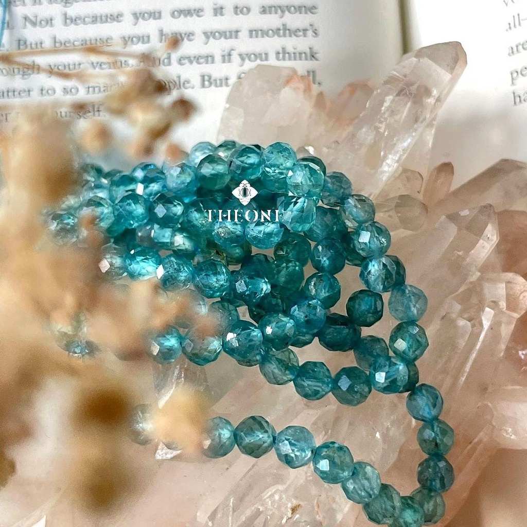 Jual Natural Light Blue Apatite Faceted 5 mm | Shopee Indonesia