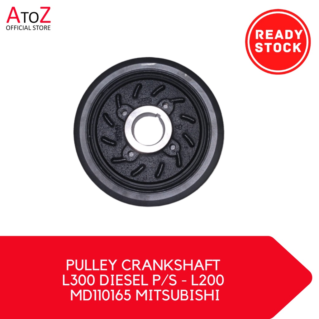 Jual PULLEY CRANKSHAFT L300 DIESEL P/S - L200 MD110165 MITSUBISHI ...