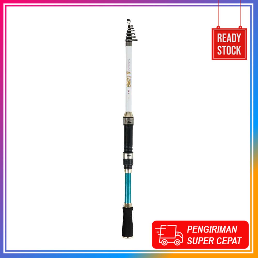 Jual Bisa COD A Long Joran Pancing Antena Portable Carbon Fiber ...
