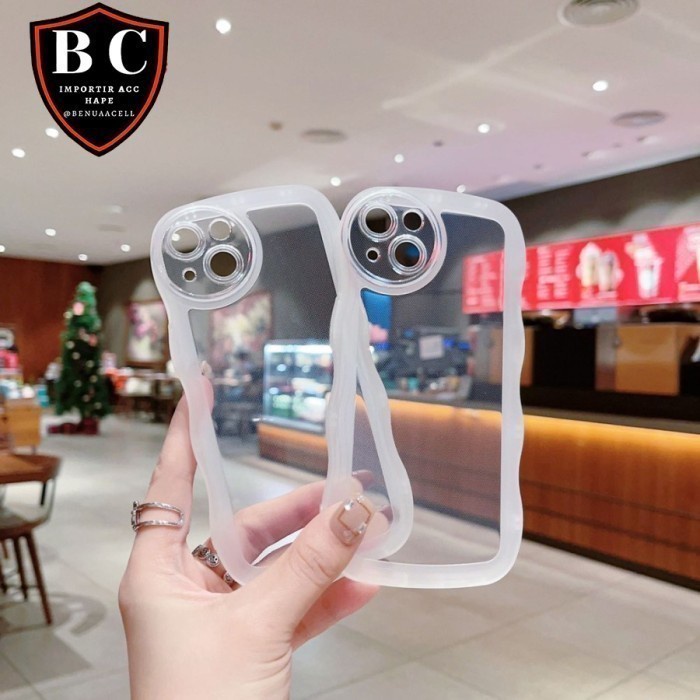 Jual CASE GELOMBANG BULAT BENING FOR IPHONE 13 IPHONE 13 PRO IPHONE 13 ...