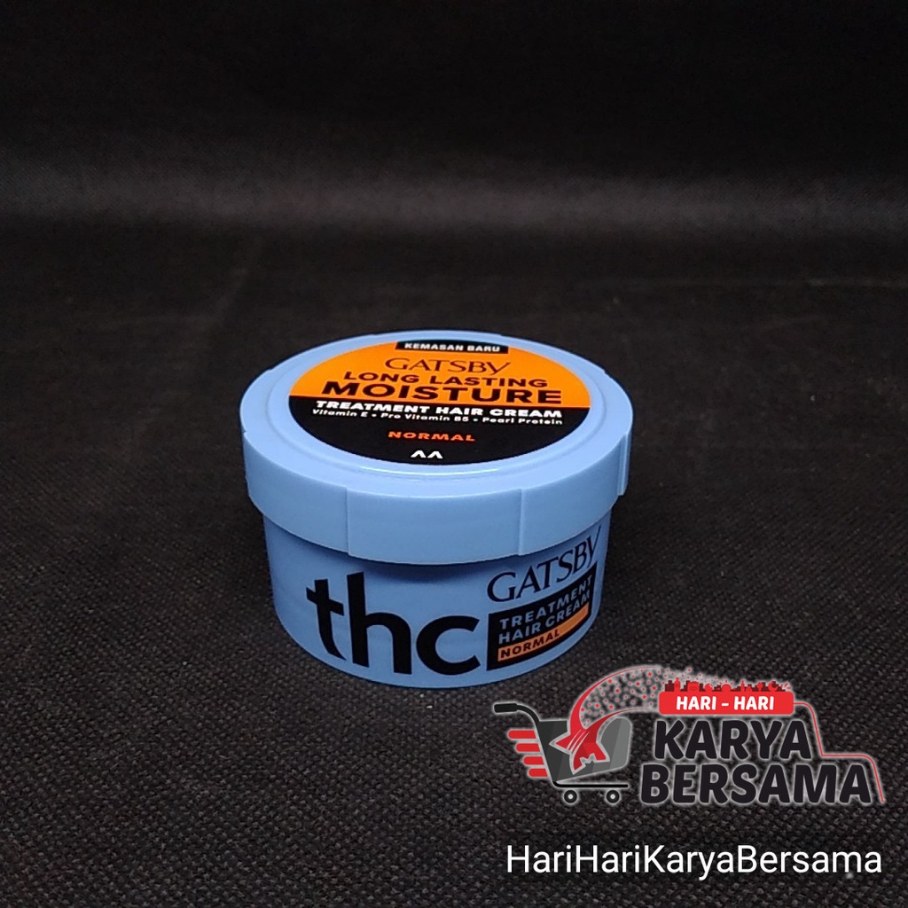 Jual MINYAK RAMBUT GATSBY TREATMENT HAIR CREAM NORMAL 28GR | Shopee ...