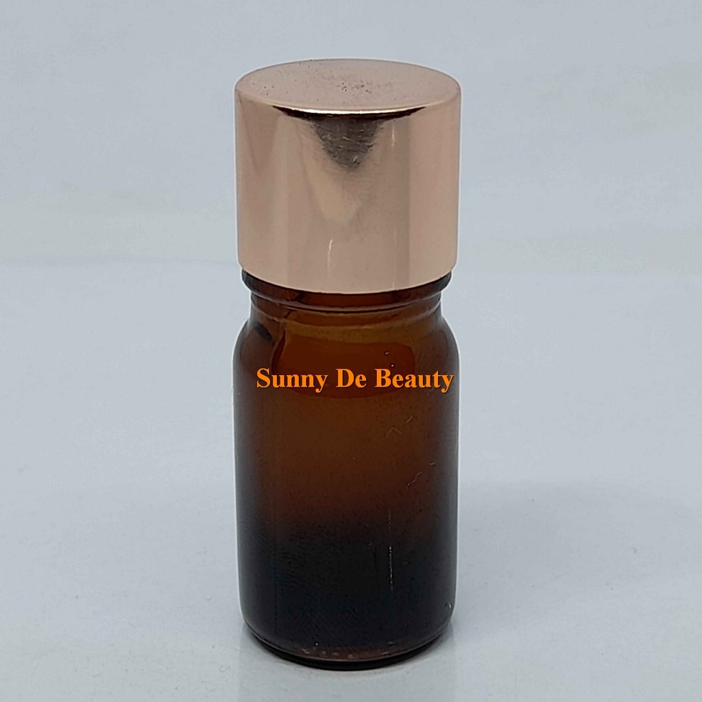 Jual Botol Kaca 5 ml Amber Original Br Tutup Drop Gold Alumunium ...