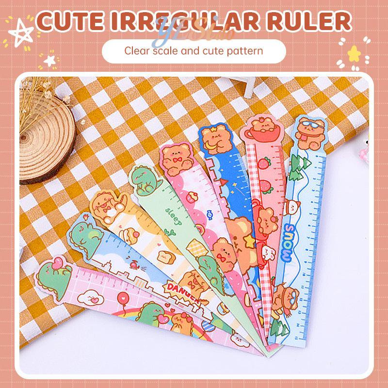 Jual COD Cute Magnetic Ruler Office15cm Soft Ruler for Students ...