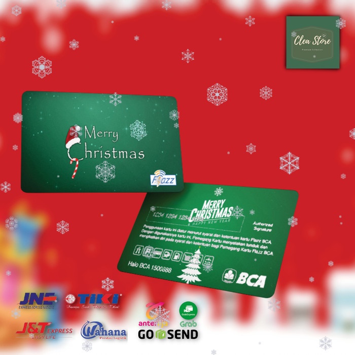 Jual KARTU FLAZZ BCA GEN 2 / EMONEY - Christmas Edition | Shopee Indonesia